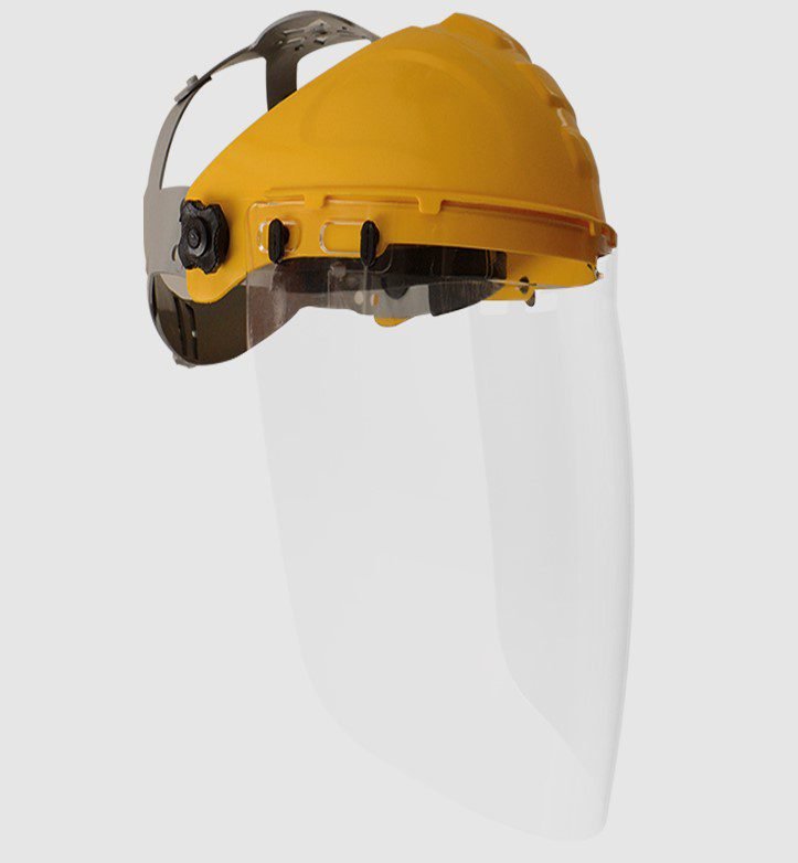 Careta plastica en polietileno protección facial EPI – Mundo Dotaciones ...